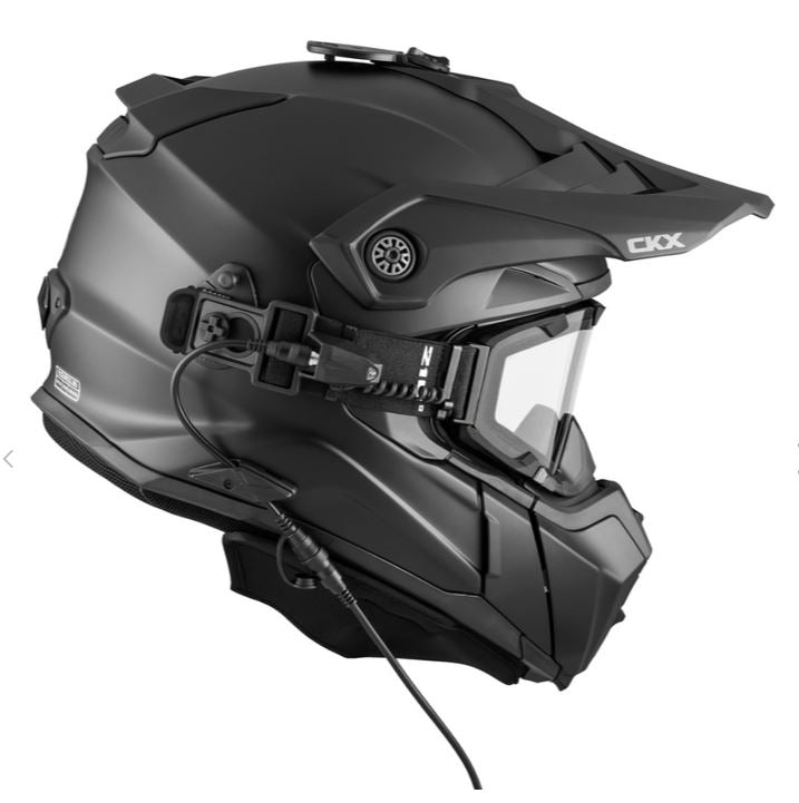 CKX Titan Original Electric Combo Snowmobile Helmet - Trail and Backco ...